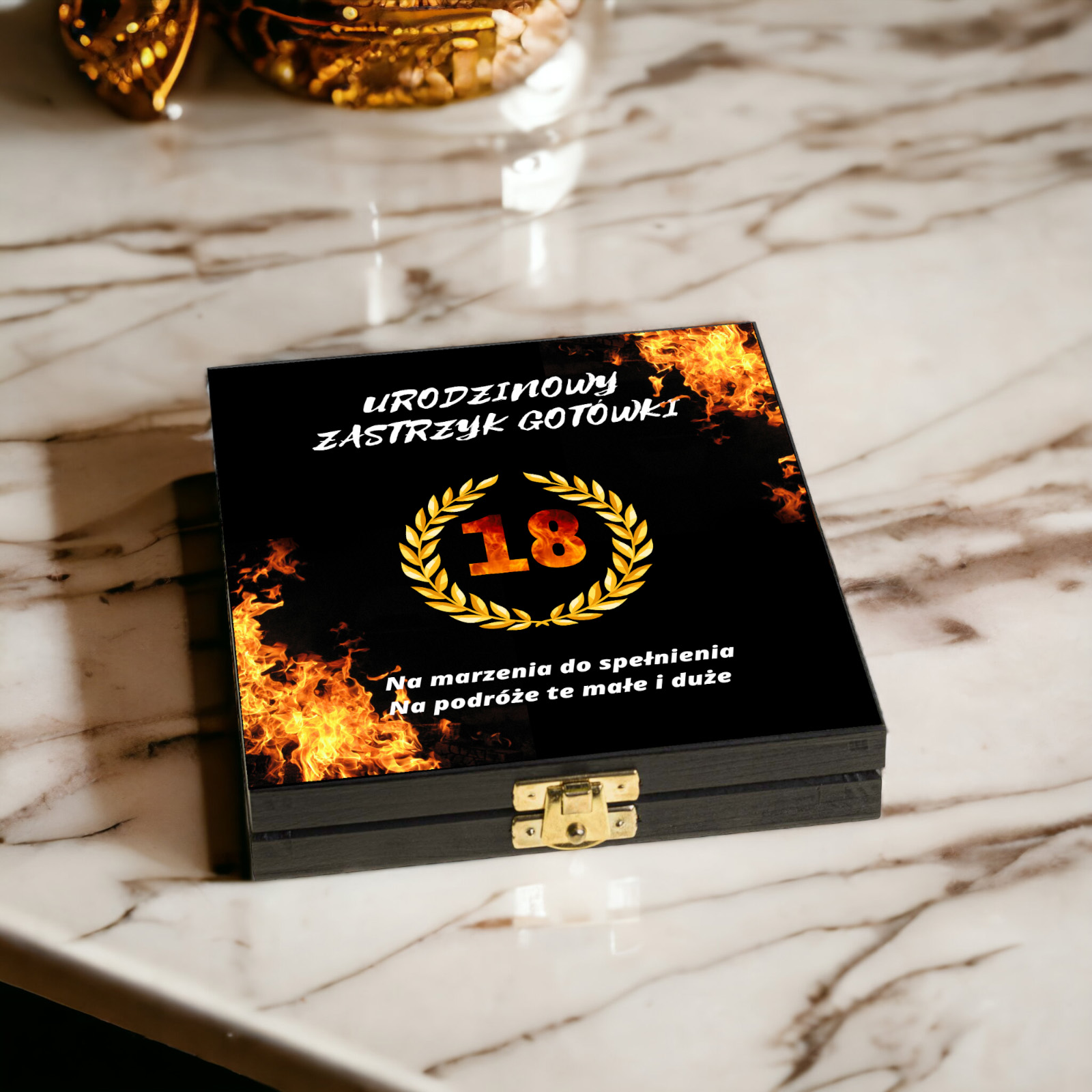 Zastrzyk gotówki śmieszny prezent na 18 urodziny